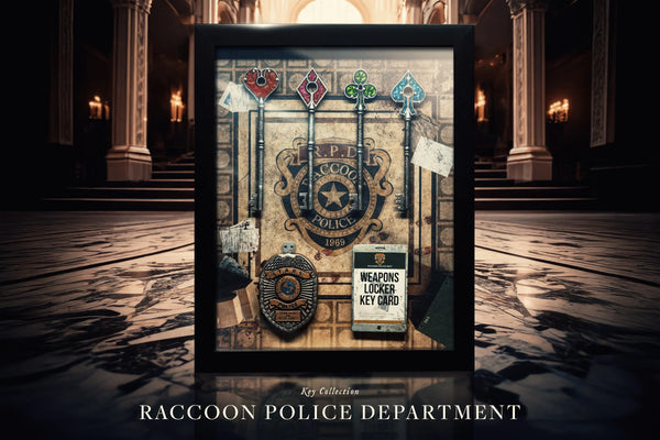 Handmade RPD Key Collection - Resident Evil 2 Inspired Replica – Grim ...