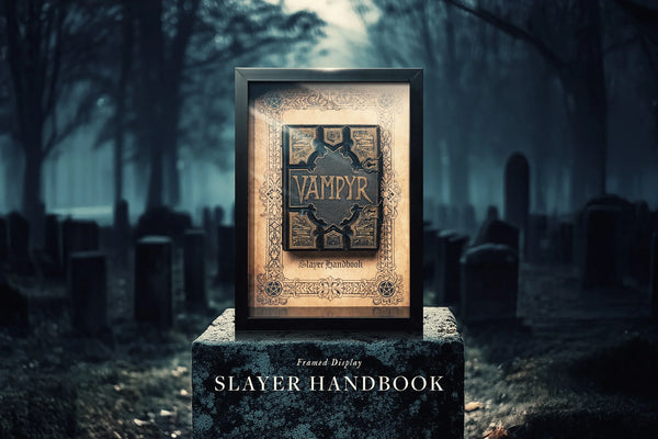 Handmade Slayer Handbook Replica - Buffy the Vampire Slayer Shadow Box ...