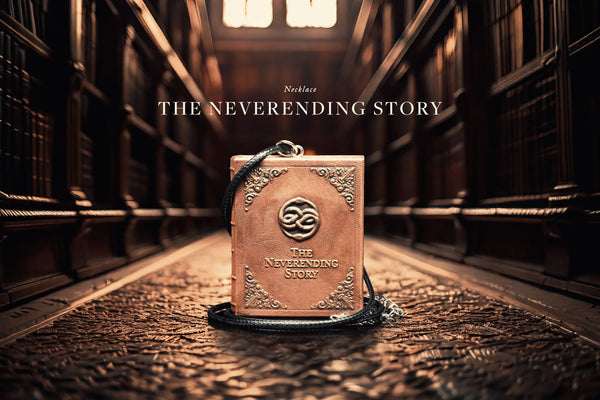Handmade The NeverEnding Story Necklace - Fantasy Jewelry Inspired by ...